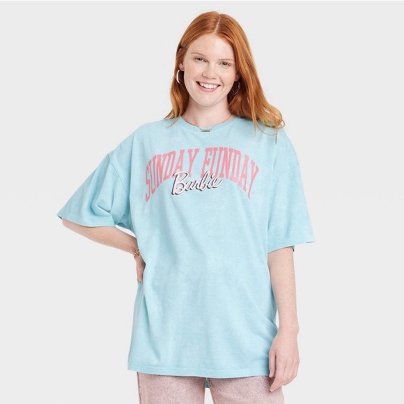 Barbie | Tops | Barbie Sunday Funday Shirt | Poshmark
